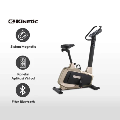 Jual Kinetic Sepeda Statis Magnetic 608 Bzh Hitam Gold Terbaru | Ruparupa