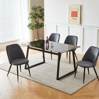 Jual Informa Milton Kursi Makan Fabric Abu Abu Terbaru | Ruparupa