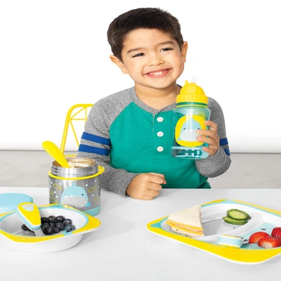 Jual Skip Hop Set Alat Makan Anak Zootensils Shark Sh 013 Terbaru ...