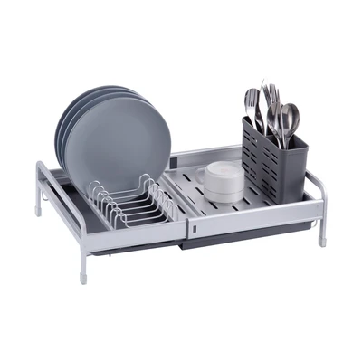 Jual Masterspace Rak Piring Expandable Aluminium Silver Terbaru | Ruparupa