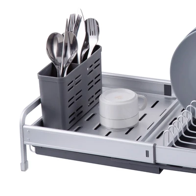 Jual Masterspace Rak Piring Expandable Aluminium Silver Terbaru | Ruparupa