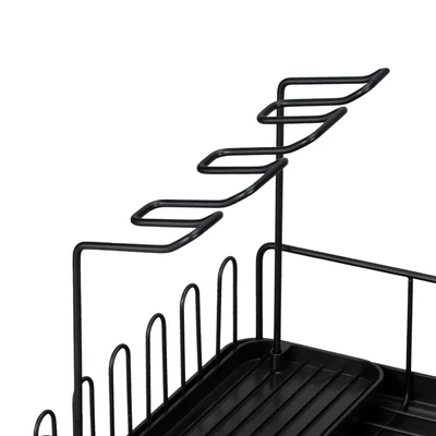 Jual Stora Rak Piring Steel Hitam Terbaru | Ruparupa