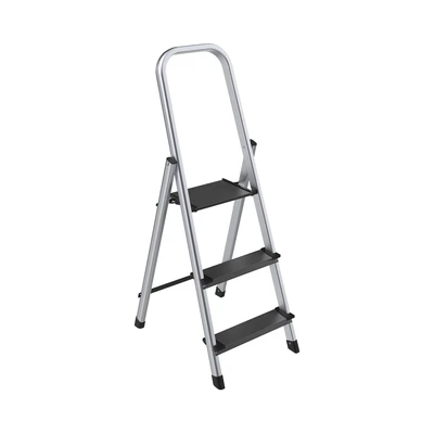 Jual Tangga Lipat Aluminium 3 Step Hitam Terbaru | Ruparupa