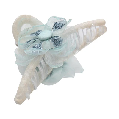 Jual Ataru Jepit Rambut Flower Putih Biru Terbaru | Ruparupa