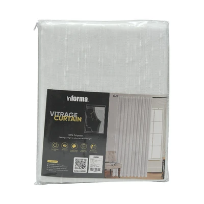 Jual Informa 280 X 250 Cm Tirai Vitrase Snowy Putih Terbaik | Informa