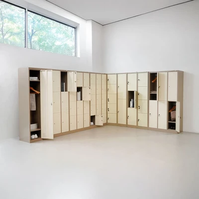 Jual Informa Kiev Loker Besi Multi 15 Pintu Cokelat Muda Terbaru | Ruparupa