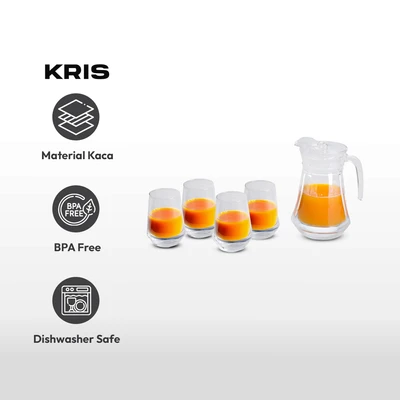 Jual Kris Set 5 Pcs Pitcher Gelas Terbaru | Ruparupa