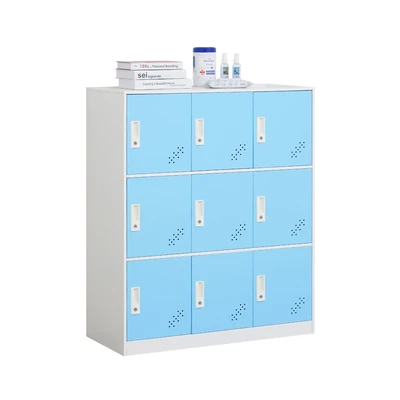 Jual Informa Kiev Loker Besi Education 9 Pintu Putih Biru Terbaru ...