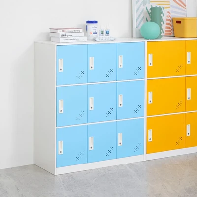 Jual Informa Kiev Loker Besi Education 9 Pintu Putih Biru Terbaik | Informa