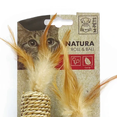 Jual M Pets Mainan Kucing Natura Roll Ball Terbaru | Ruparupa