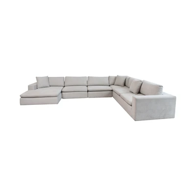 Jual Nordia Apollo Sofa L Sectional Fabric Kiri Optical Terbaru | Ruparupa
