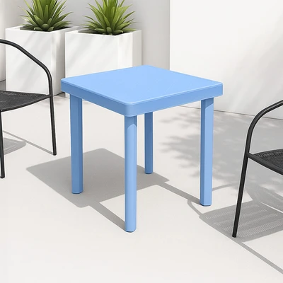 Jual Soleil Meja Teras Biru Muda Terbaru | Ruparupa