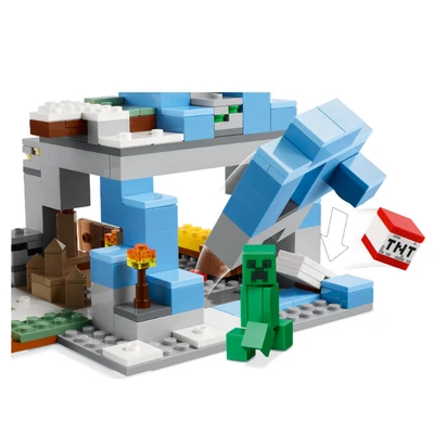 Jual Lego Minecraft The Frozen Peaks 21243 Terbaru | Ruparupa