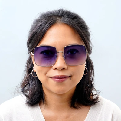 Jual Parim Eyewear Sunnies Kacamata Sunglasses Square Emerald Metal ...