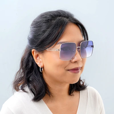 Jual Parim Eyewear Sunnies Kacamata Sunglasses Square Emerald Metal ...
