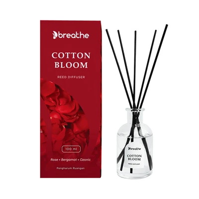 Jual Breathe 100 Ml Reed Diffuser Cotton Bloom Terbaru | Ruparupa
