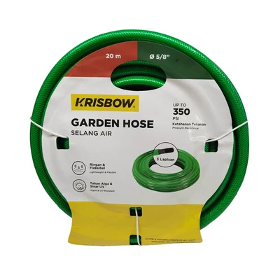 Jual Krisbow 20 Mtr Selang Taman 5 8 Inci Hijau Terbaru | Ruparupa