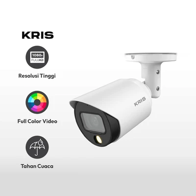 Jual Kris Kamera Cctv Bullet 2 Mp Full Color Dengan Mic Terbaru | Ruparupa