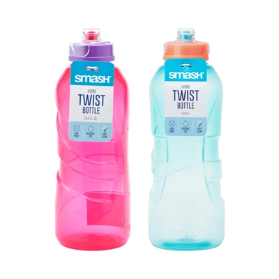 Jual Smash Botol Minum Plastik Hydro Twist 600 Ml Pink Terbaru | Ruparupa
