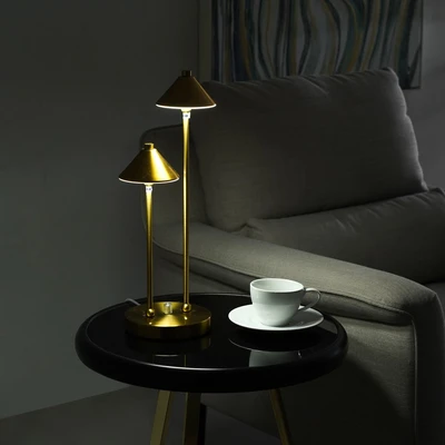Jual Informa Gusto Lampu Meja 2 L Gold Terbaik | Informa
