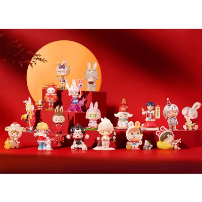 Jual Pop Mart Minifigure Three Two One Happy Chinese New Year Random ...