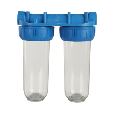 Jual Fosa 10 X 2 5 Inci Double Housing Filter Air Biru Clear Terbaru ...