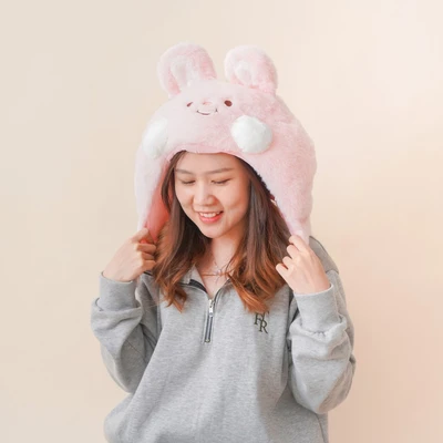 Jual Ataru Topi Bunny Pink Terbaru | Ruparupa