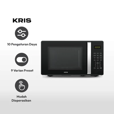 Jual Kris 25 Ltr Microwave Digital Hitam Terbaru | Ruparupa