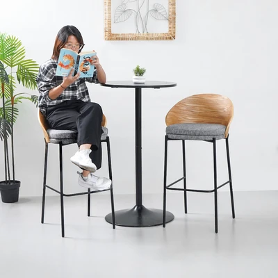 Jual Informa Howell Meja Bar Hitam Terbaik | Informa