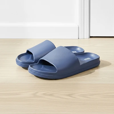 Jual Ataru Ukuran 43 Sandal Basic Slides Biru Terbaru | Ruparupa