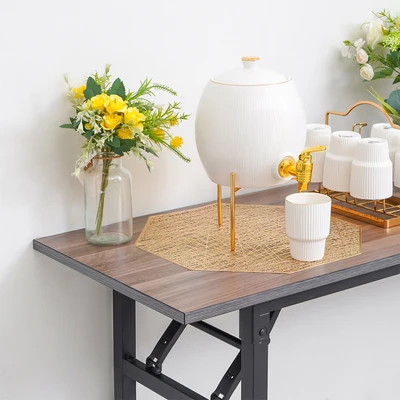 Jual Informa 120 X 45 X 75 Cm Yard Meja Lipat Abu Abu Terbaru | Ruparupa