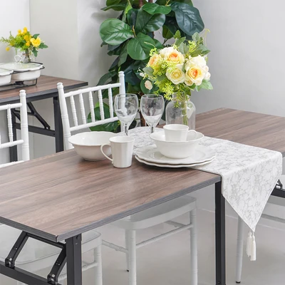 Jual Informa 150 X 60 X 75 Cm Yard Meja Lipat Abu Abu Terbaik | Informa