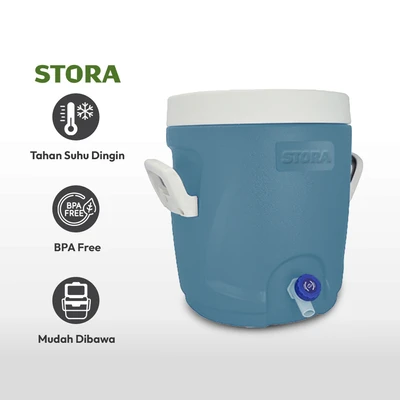 Jual Stora 10 Ltr Cooler Teko Minum Biru Terbaru | Ruparupa