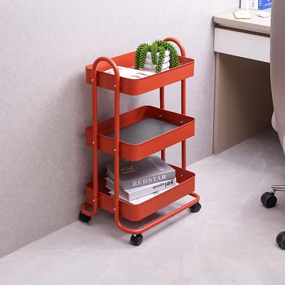 Jual Stora 46 X 34 X 76 Cm Rak Troli 3 Tingkat Merah Terracotta Terbaru ...