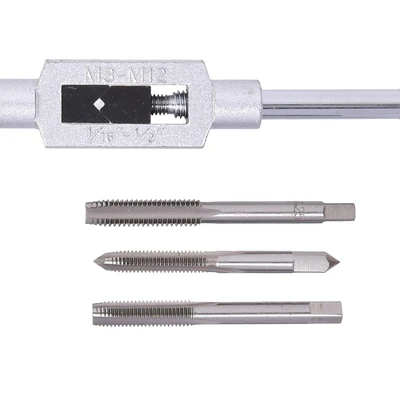 Jual Tactix Set 7 Pcs Alat Pembuat Ulir Pipa Dengan Kunci Metric ...