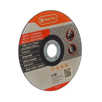 Jual Tactix Mata Gerinda Ss Inox 100 X 1 2 X 16 Mm Terbaru | Ruparupa