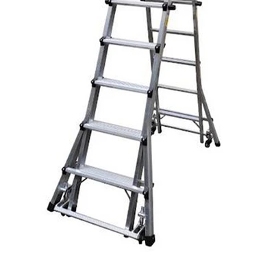 Jual Krisbow 2 8 Mtr Tangga Aluminium Rolling Multi 4 X 5 Step Prlrm ...