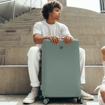 Jual Heys 21 Inci Earth Tones Koper Pc Tsa Lock Expandable Hijau ...