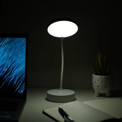 Jual Informa Lampu Meja Led Rechargeable Round Putih Terbaru | Ruparupa