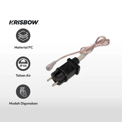 Jual Krisbow Adaptor Lampu Hias Led Seri Meteor 9 Watt Terbaru | Ruparupa
