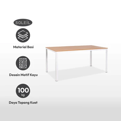 Jual Soleil Meja Makan Kuning Terbaru | Ruparupa