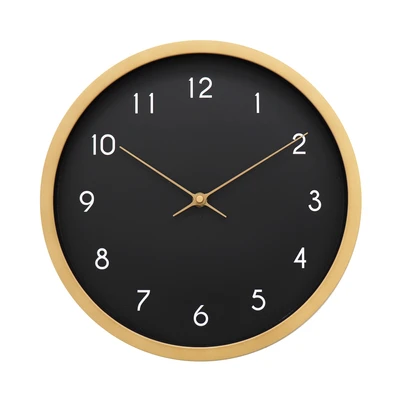 Jual Informa 30 Cm Jam Dinding Motif Kayu Mc 30 Hitam Terbaru | Ruparupa