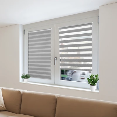 Jual Informa 60 X 160 Cm Roller Blind Day Night B 14 Abu Abu Terbaru ...