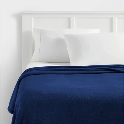 Jual Informa 150 X 200 Cm Selimut Microfiber Solid Biru Navy Terbaru ...