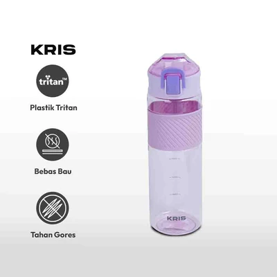Jual Kris 750 Ml Botol Minum Biru Ungu Terbaru | Ruparupa