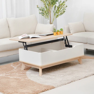 Jual Informa Percy Meja Tamu Rectangular Putih Terbaru | Ruparupa