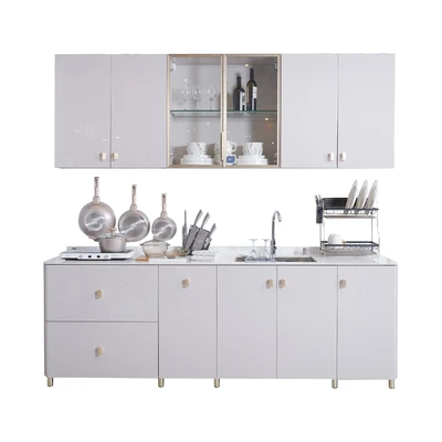 Jual Informa Ivest Kitchen Set Dengan Sink Taupe Terbaru | Ruparupa