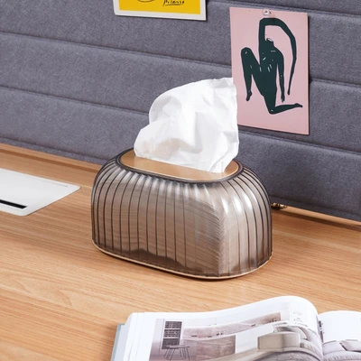 Jual Informa 22 5 X 13 6 X 10 7 Cm Mille Tempat Tisu Plastik Hitam ...