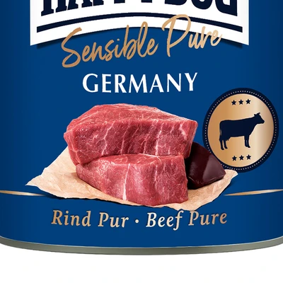 Jual Happy Dog 400 Gr Sensible Pure Makanan Anjing Basah Adult Germany ...