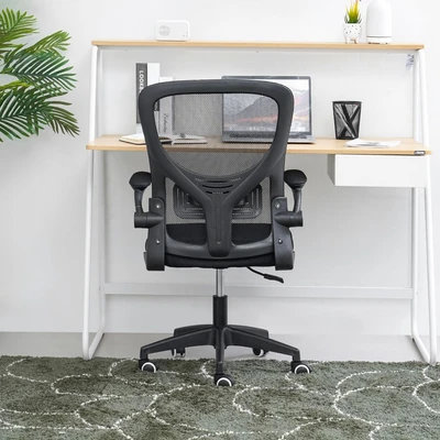 Jual Informa Zidan Kursi Kantor Sandaran Rendah Hitam Terbaru | Ruparupa